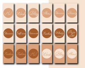 Neutral Instagram Highlight Icons | MasterBundles