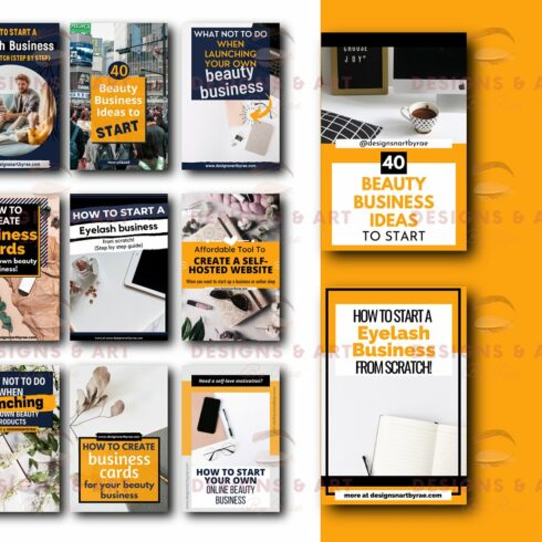 50 Modern Pinterest Templates | Master Bundles