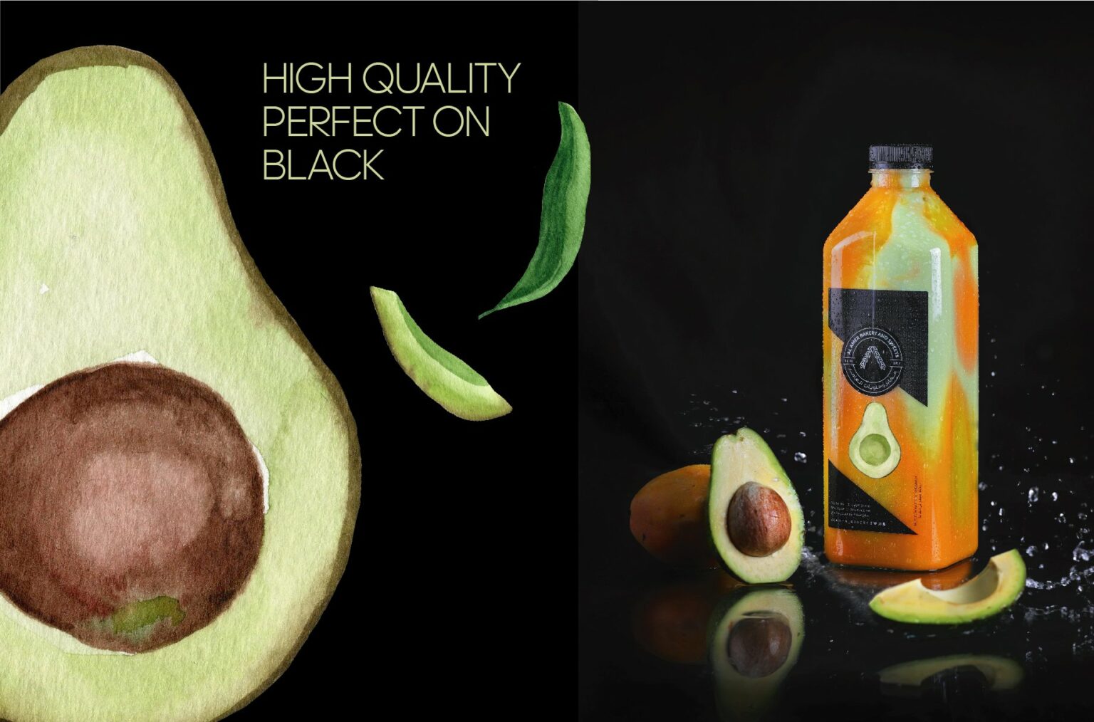 Watercolor Avocado Clipart, Bundle, Vegan Healthy Food Art – MasterBundles