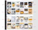 100 Modern Pinterest Templates | Master Bundles