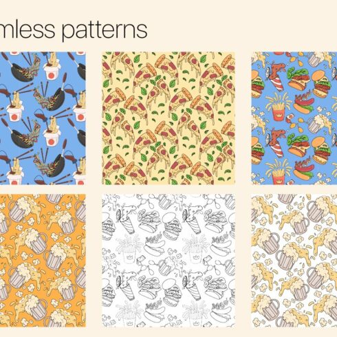 Fast Food Vector Collection | Master Bundles