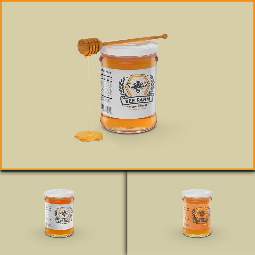 Dairy Jars Mockup – MasterBundles