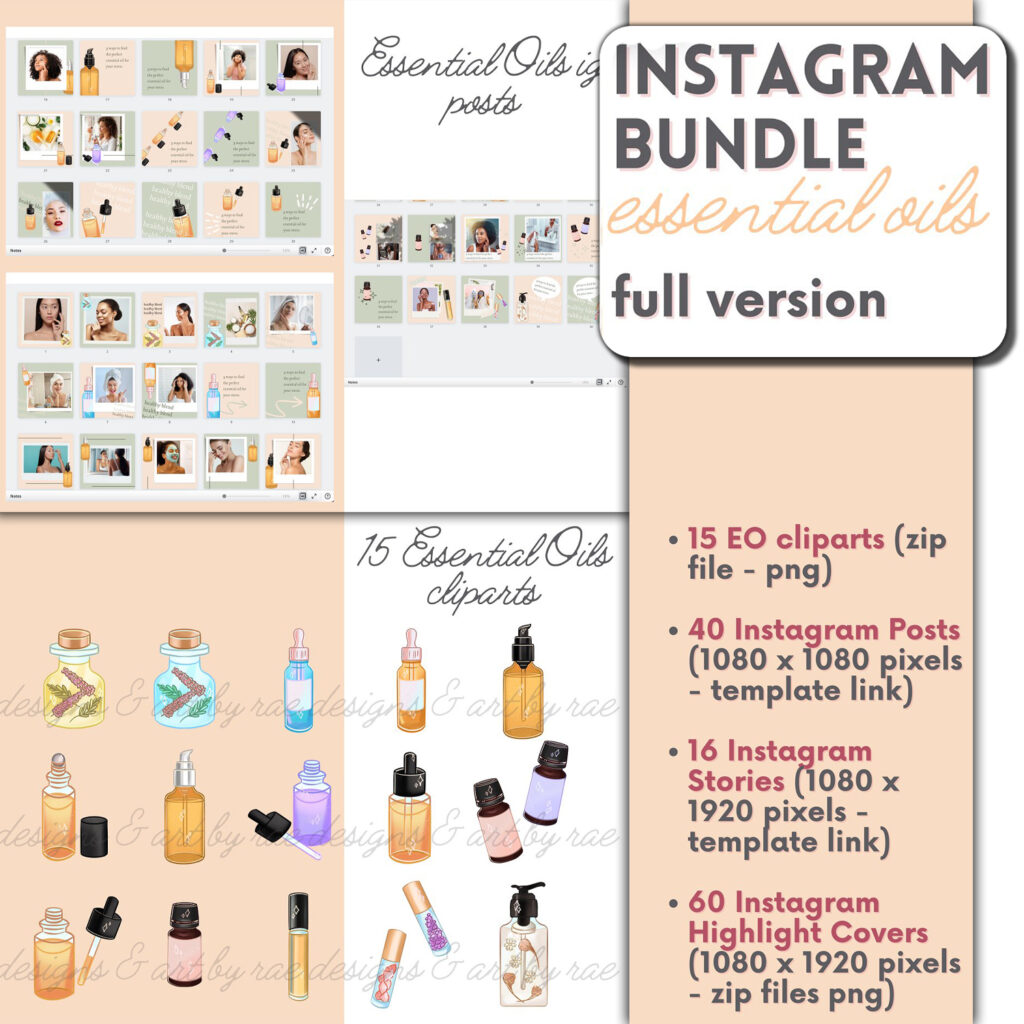 Essential Oils IG Bundle (Full Ver) – MasterBundles