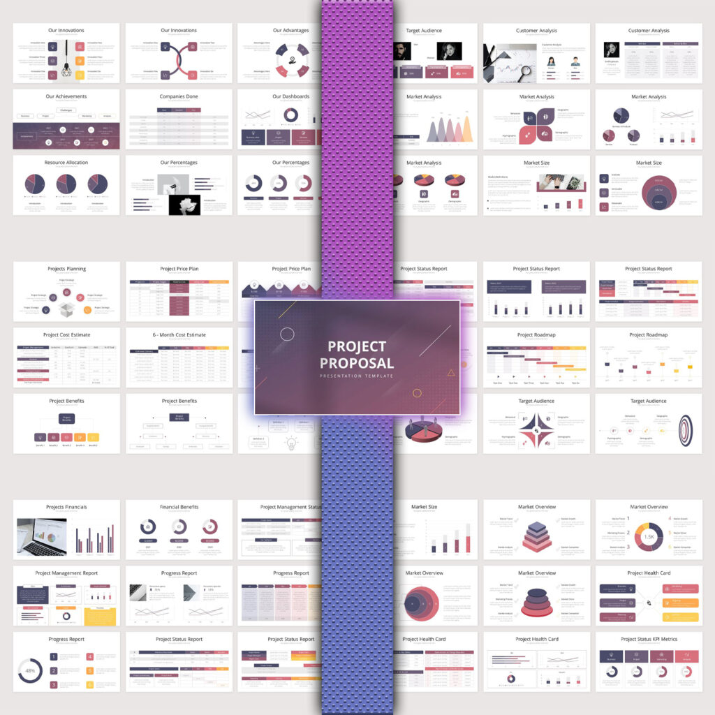 Project Proposal PowerPoint Template PPTX – MasterBundles