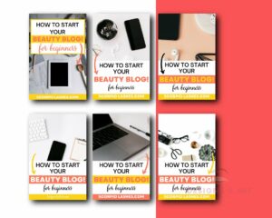 Trendy Bright Pinterest Templates | MasterBundles