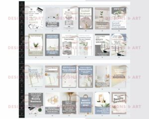 50 Minimalist Pinterest Templates | Master Bundles