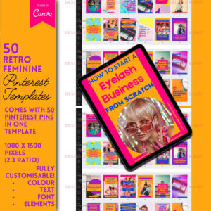 50 Retro Pinterest Templates – MasterBundles