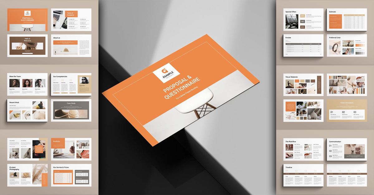 Proposal & Questionnaire Template – MasterBundles
