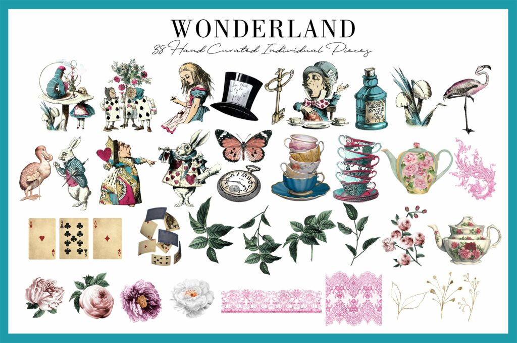 Wonderland Alice In Wonderland – MasterBundles