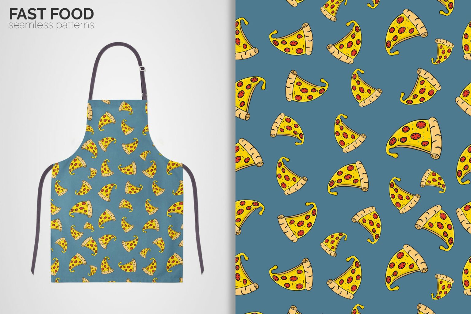 Fast Food Seamless Patterns – MasterBundles