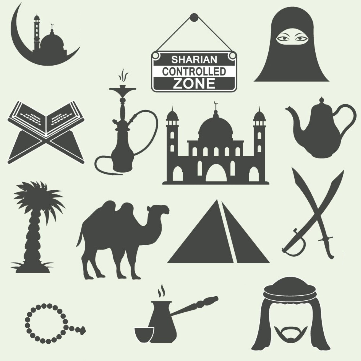 Arabic Icons Set – MasterBundles