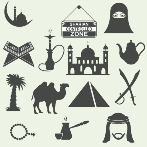 Arabic Icons Set – MasterBundles