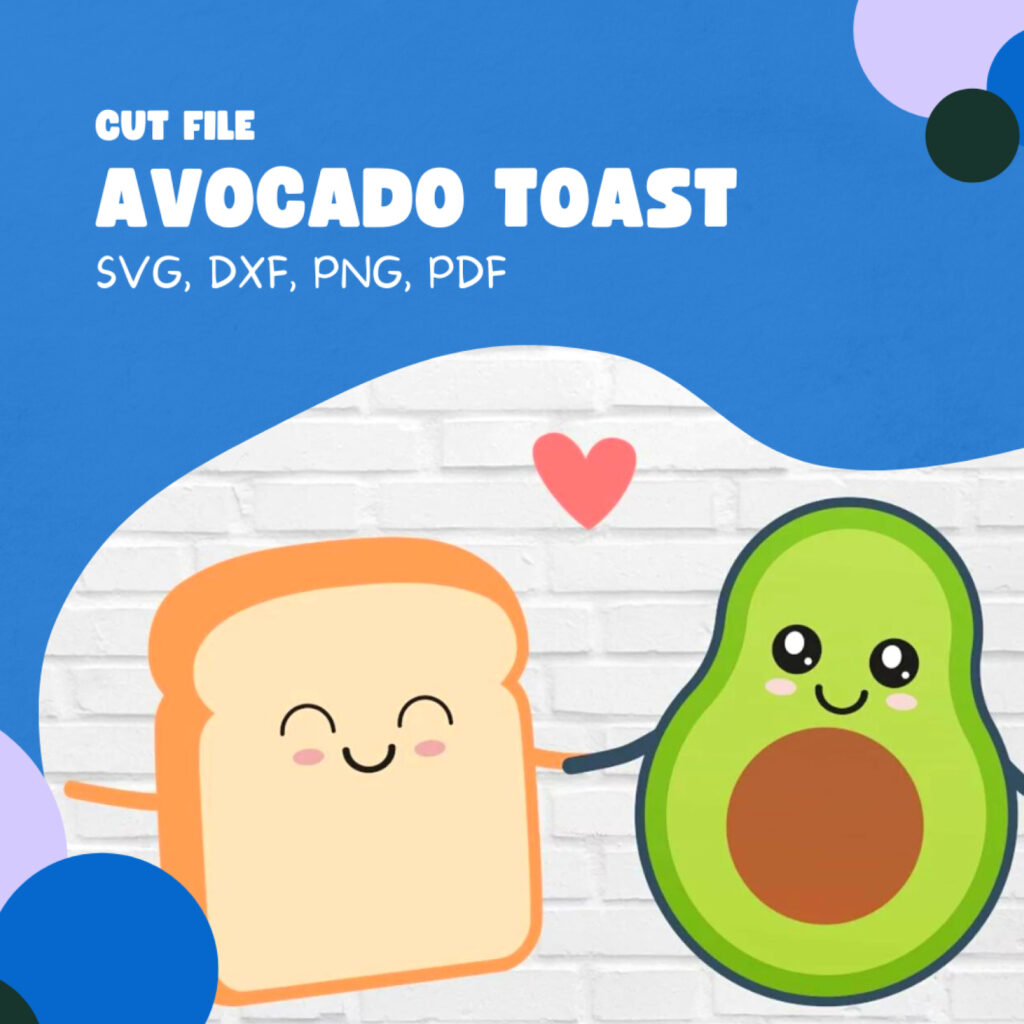 Avocado Toast SVG Cut File - Food SVG – MasterBundles