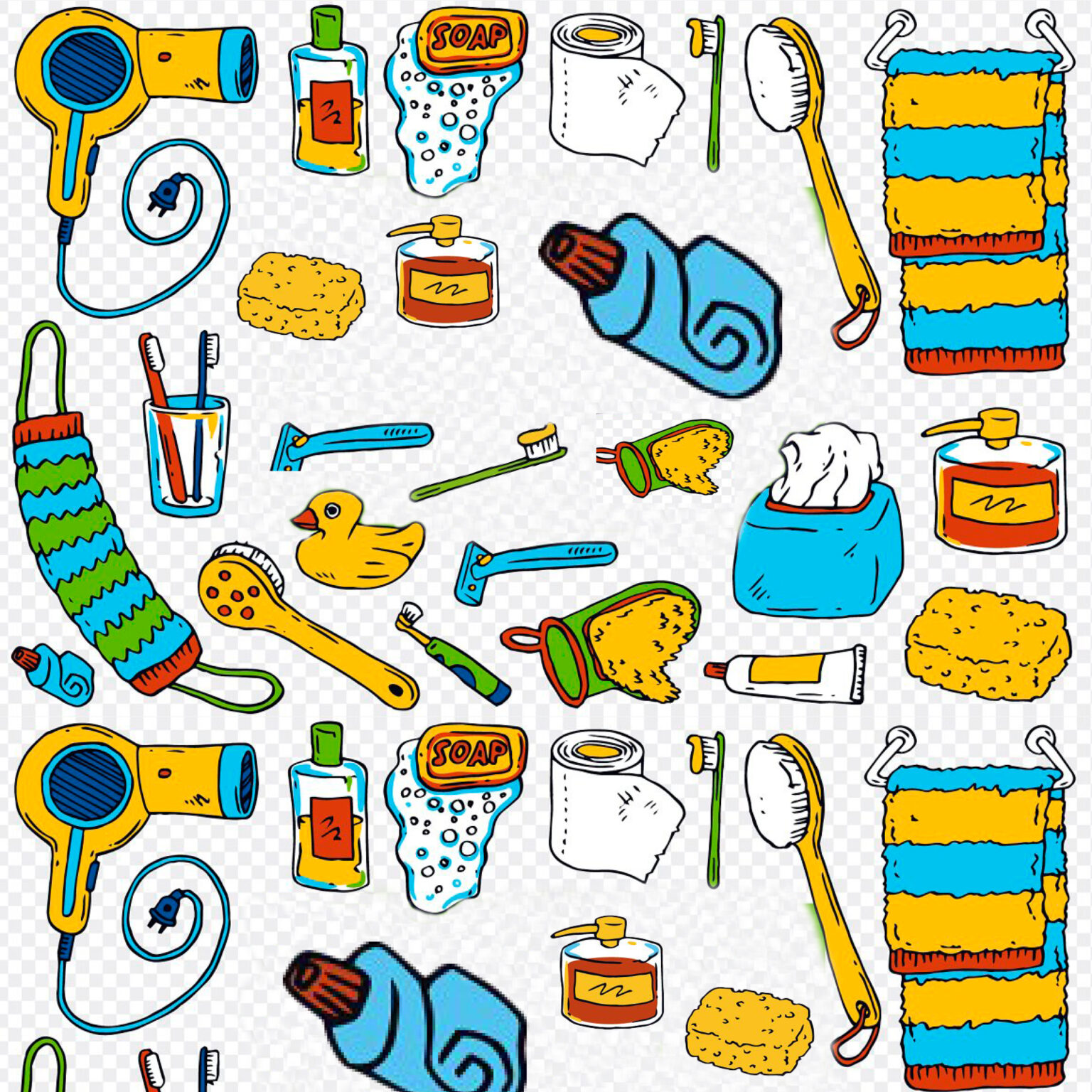 Bathroom Elements Collection – MasterBundles