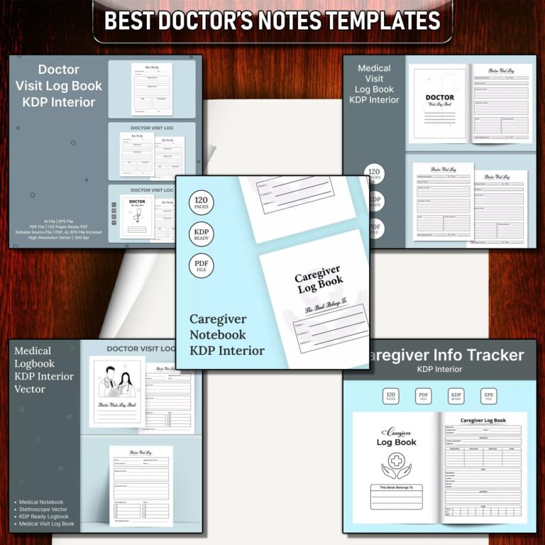 Best Doctor’s Notes Templates – MasterBundles