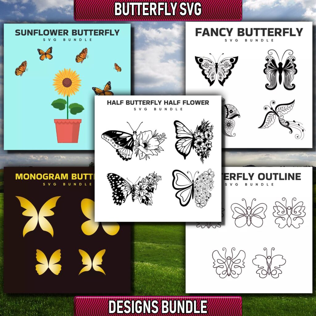 Butterfly SVG Designs Bundle – MasterBundles