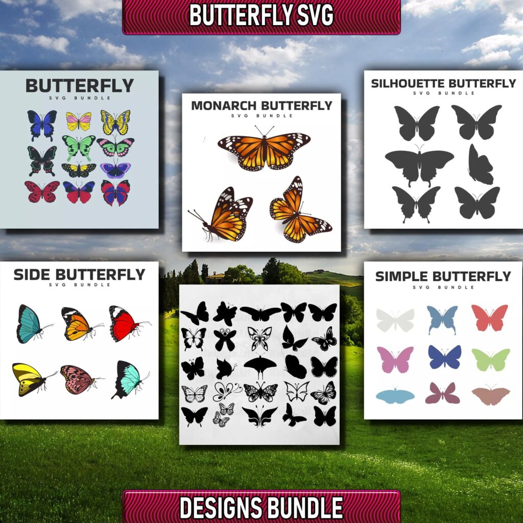 Butterfly SVG Designs Bundle – MasterBundles
