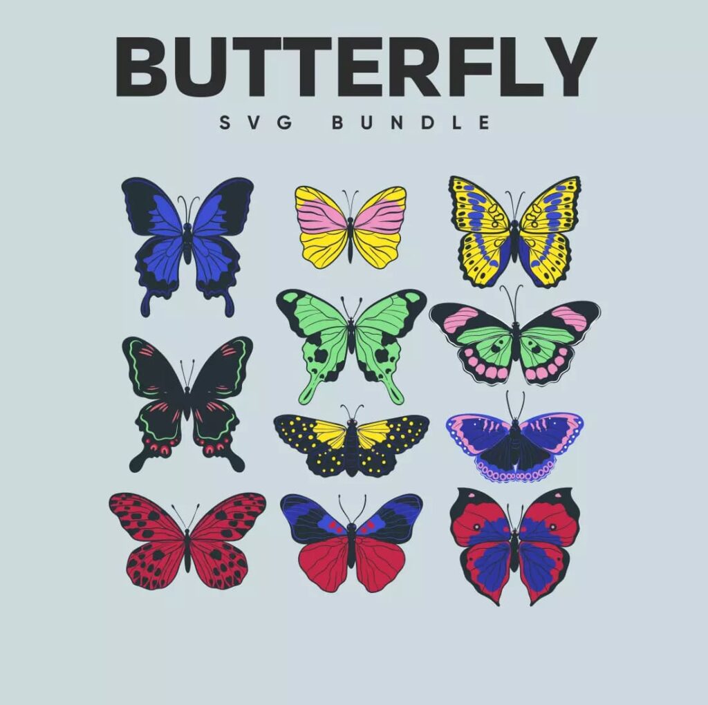 Butterfly SVG Designs Bundle – MasterBundles