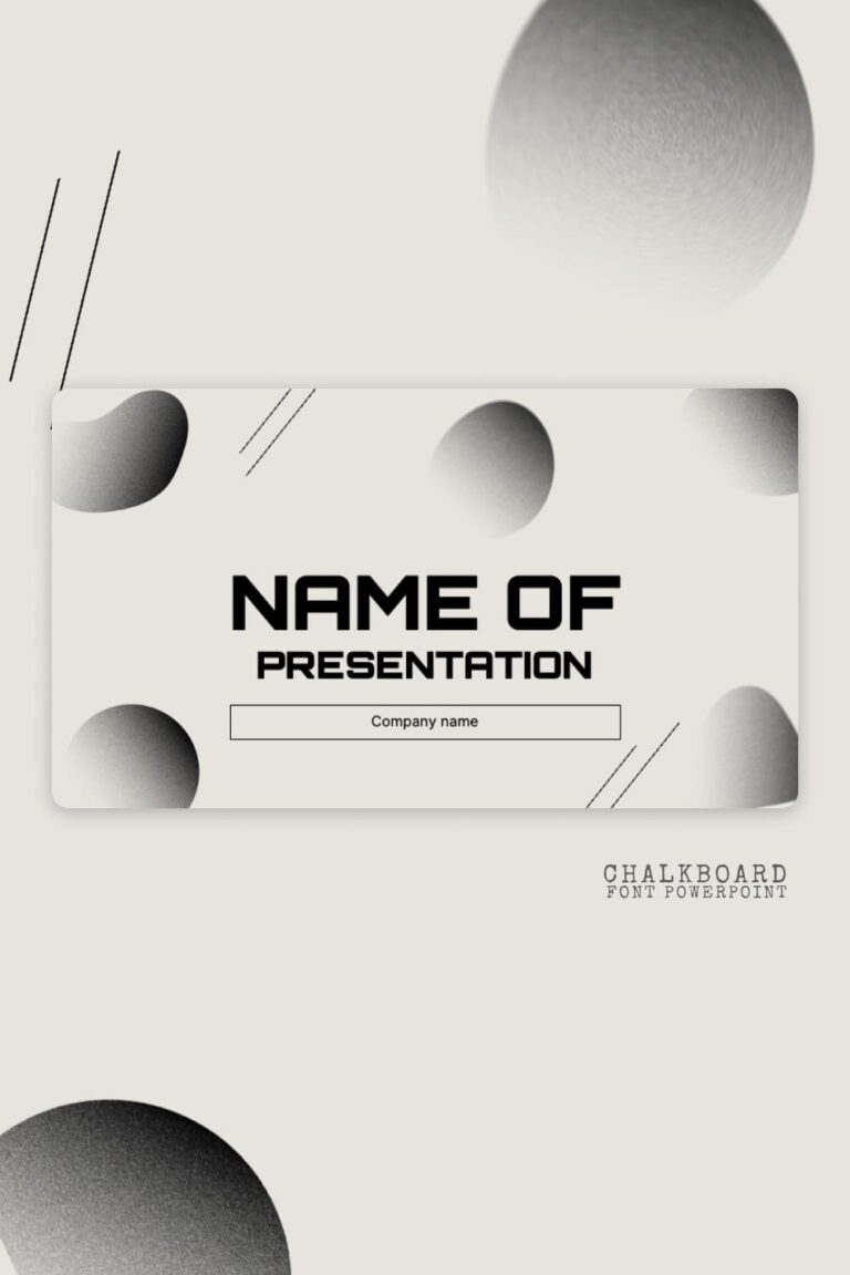 Chalkboard Font Powerpoint – MasterBundles