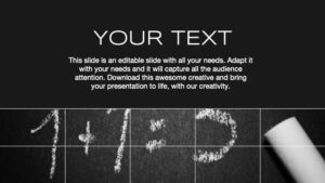Chalkboard Powerpoint Template – MasterBundles