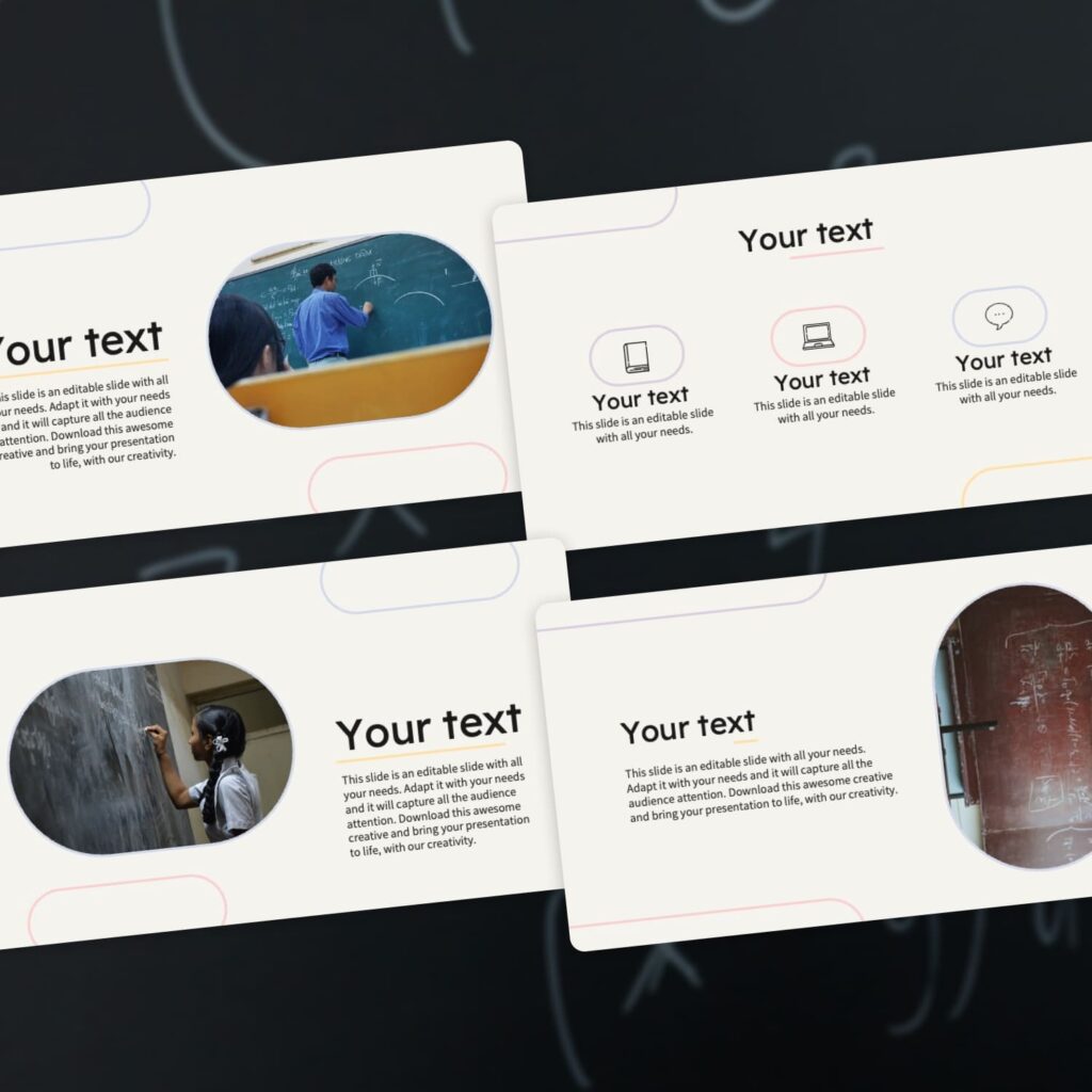 Chalkboard Template Powerpoint – MasterBundles