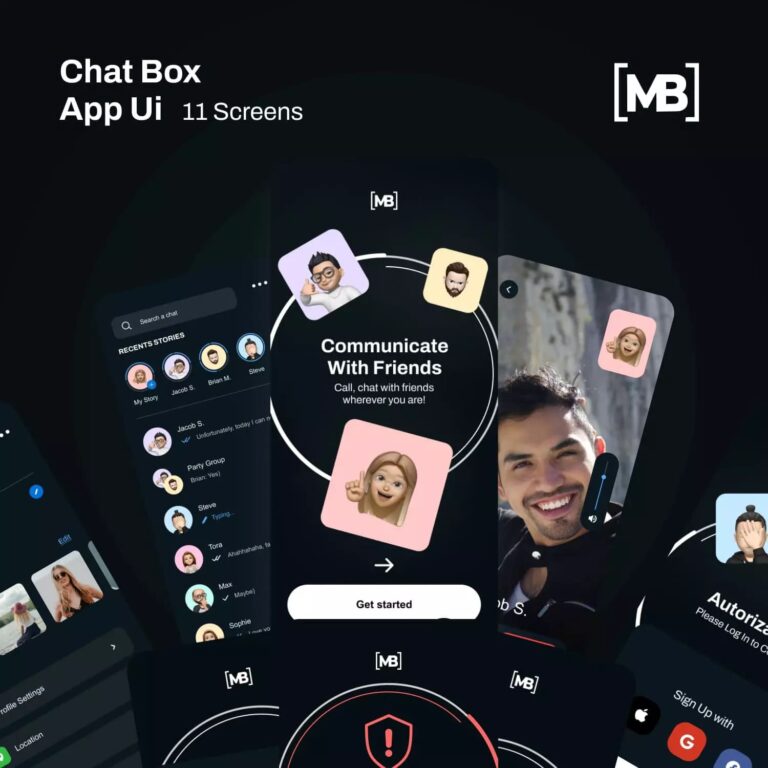 Mega Chat UI Kit Bundle – MasterBundles