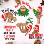 Sloth SVG Designs Bundle – MasterBundles