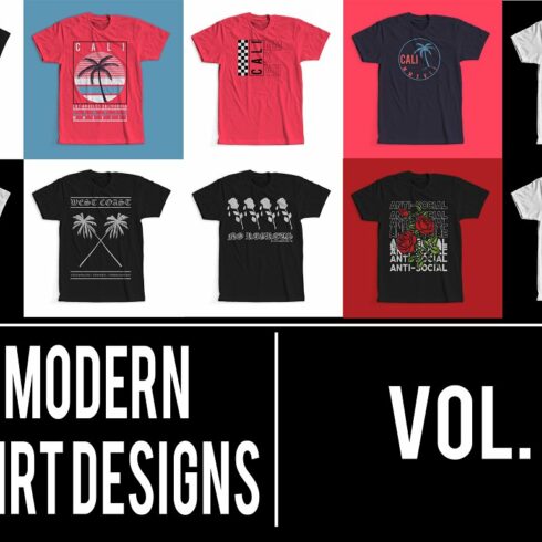 Modern T-Shirt Designs | MasterBundles