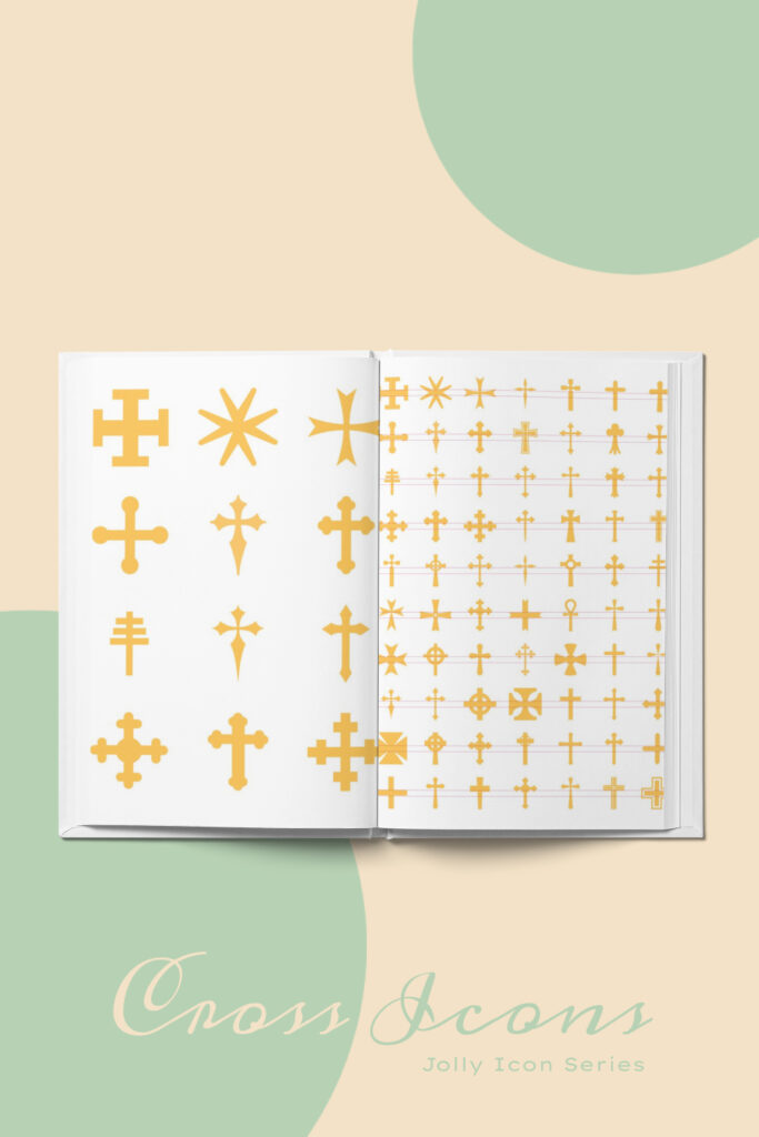 100 Cross Icons - Jolly Icon Series – MasterBundles