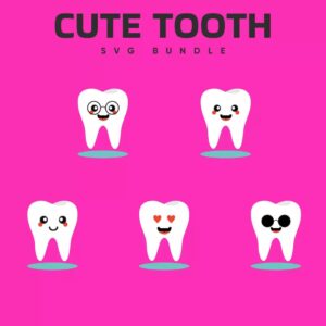 Tooth SVG Files Bundle – MasterBundles