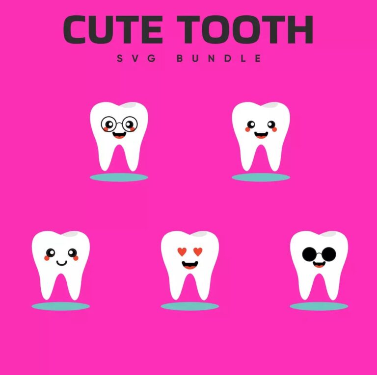 Tooth SVG Files Bundle – MasterBundles
