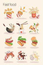 Fast Food Vector Collection | Master Bundles