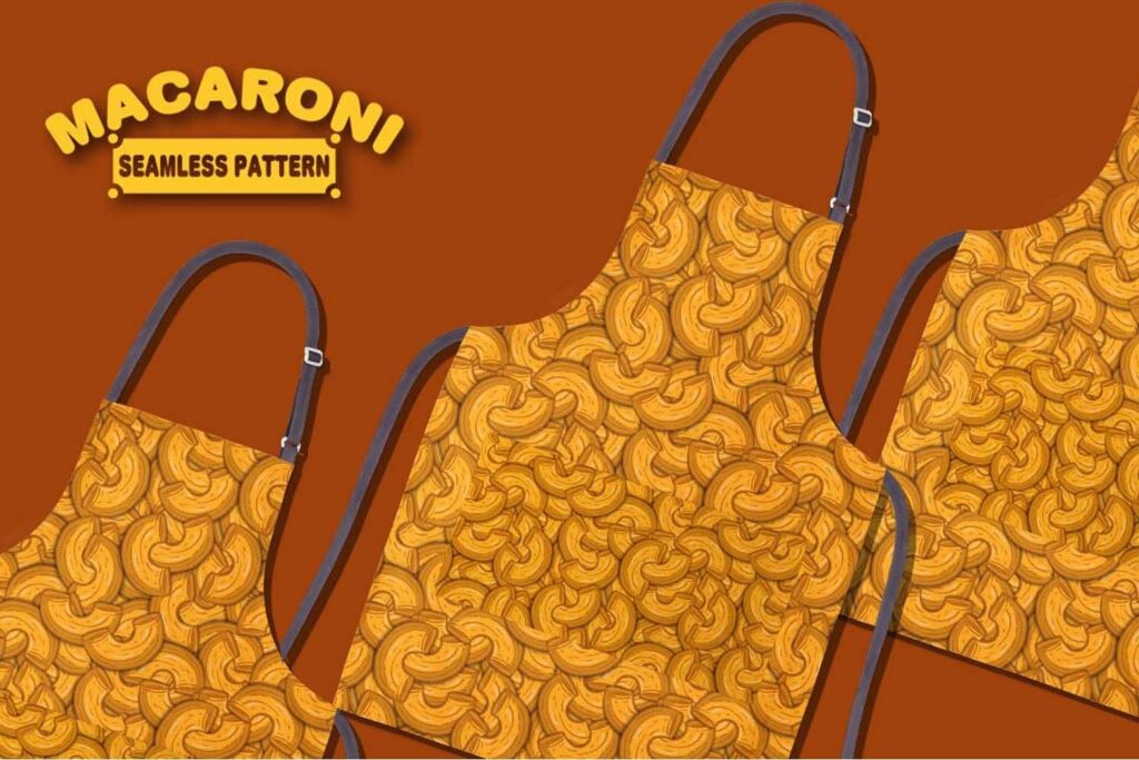 Seamless Patterns Macaroni | Master Bundles