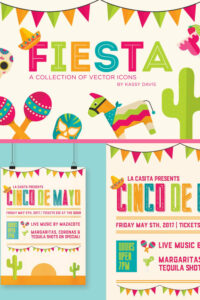 Fiesta Vector Icon Collection – MasterBundles