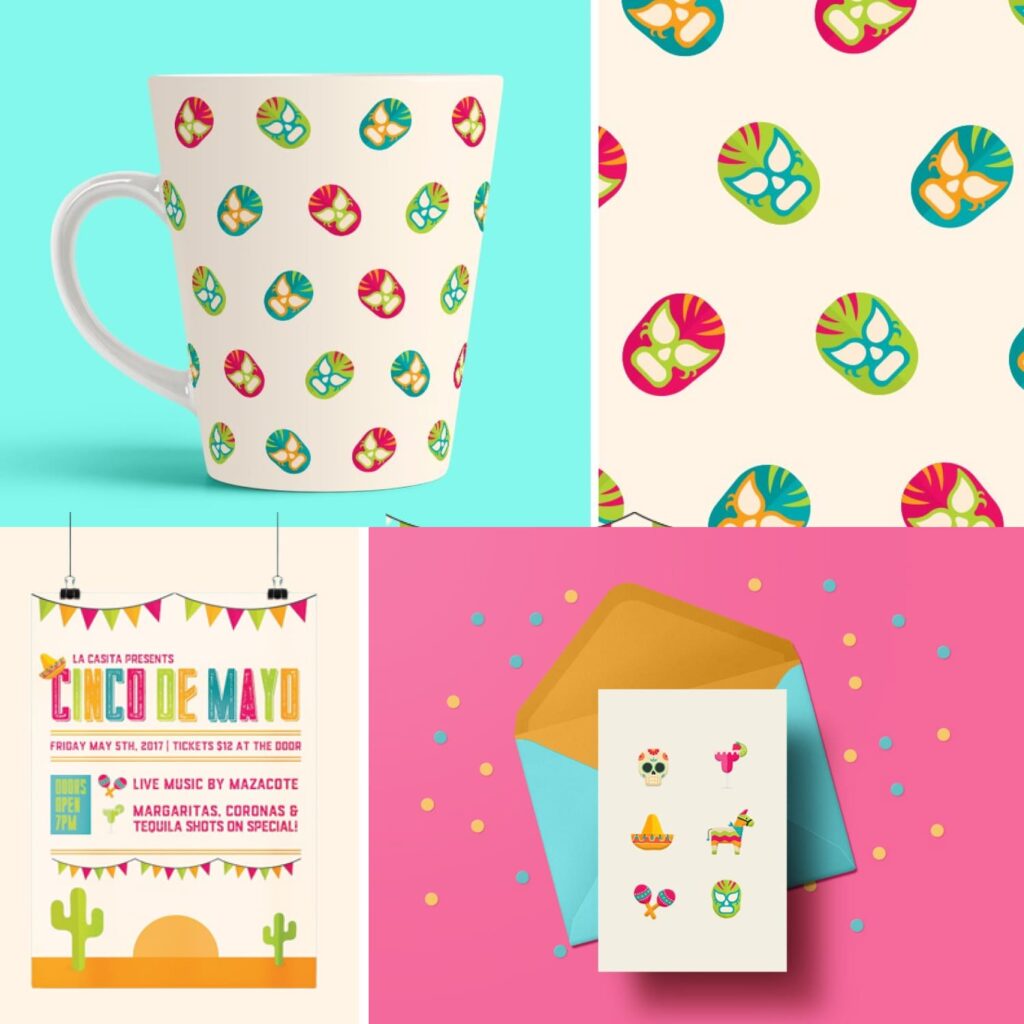 Fiesta Vector Icon Collection – MasterBundles