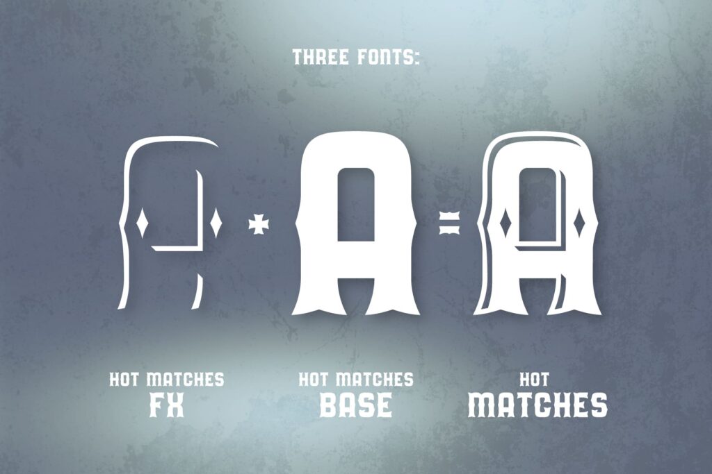 Hot Matches. Font, Mockup, Template! - MasterBundles