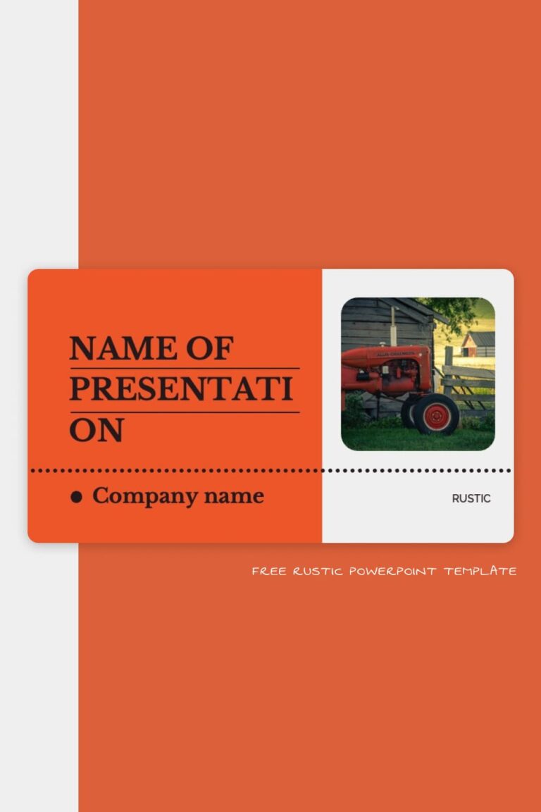 Free Rustic Powerpoint Template – MasterBundles