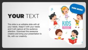 Fun Powerpoint Backgrounds For Kids Music – MasterBundles