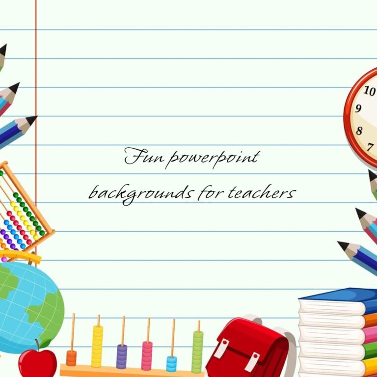 Fun Powerpoint Backgrounds For Teachers – MasterBundles