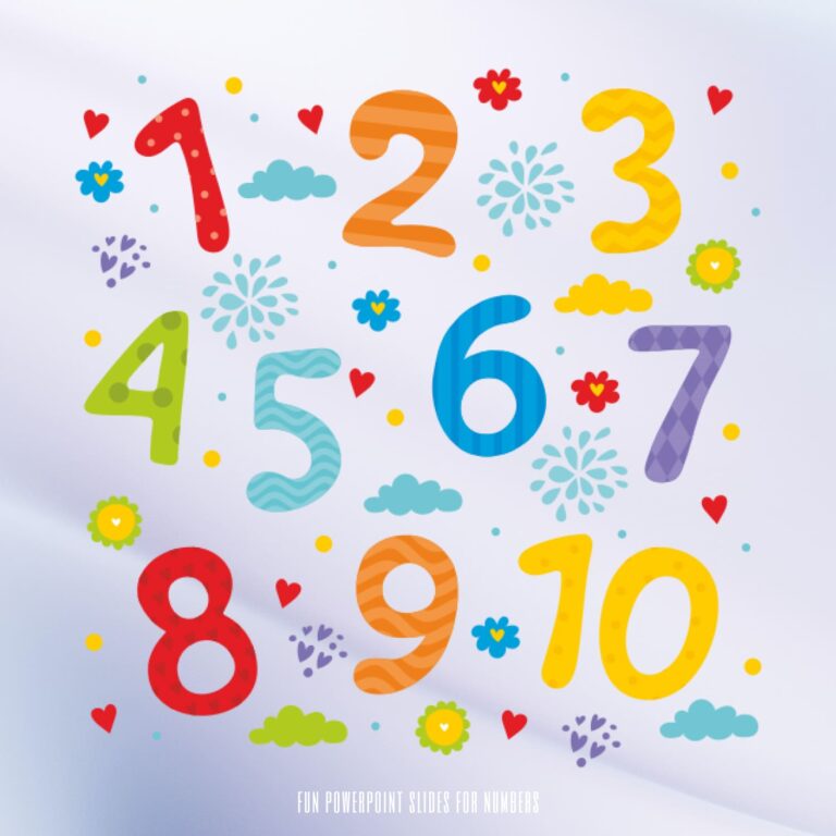 Fun Powerpoint Slides For Numbers – MasterBundles