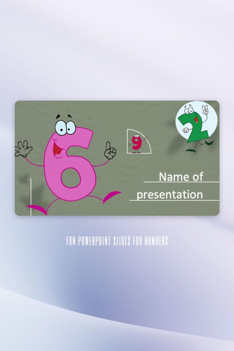 Fun Powerpoint Slides For Numbers – MasterBundles