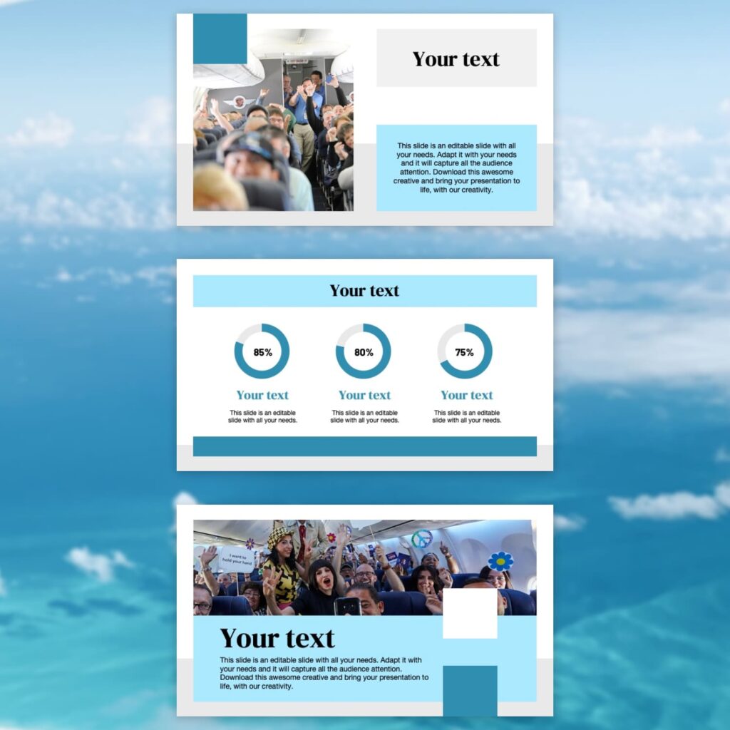Fun Powerpoint Slides With Airlines – MasterBundles