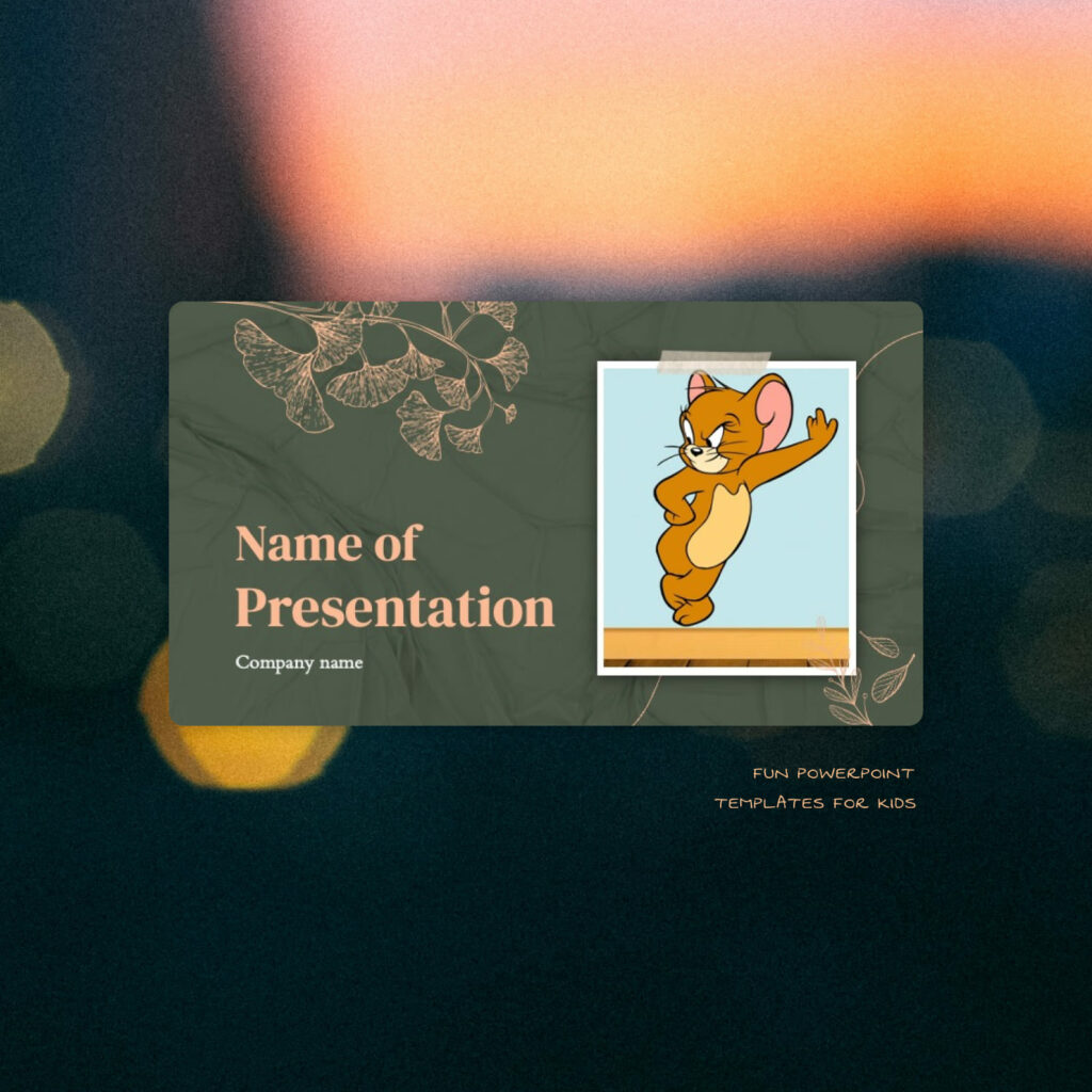Fun Powerpoint Templates For Kids – MasterBundles