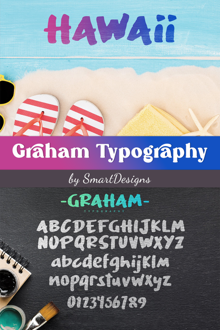 Graham Typography Handwritten Font – MasterBundles