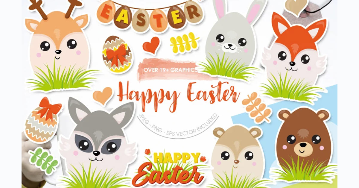 Happy Easter – MasterBundles