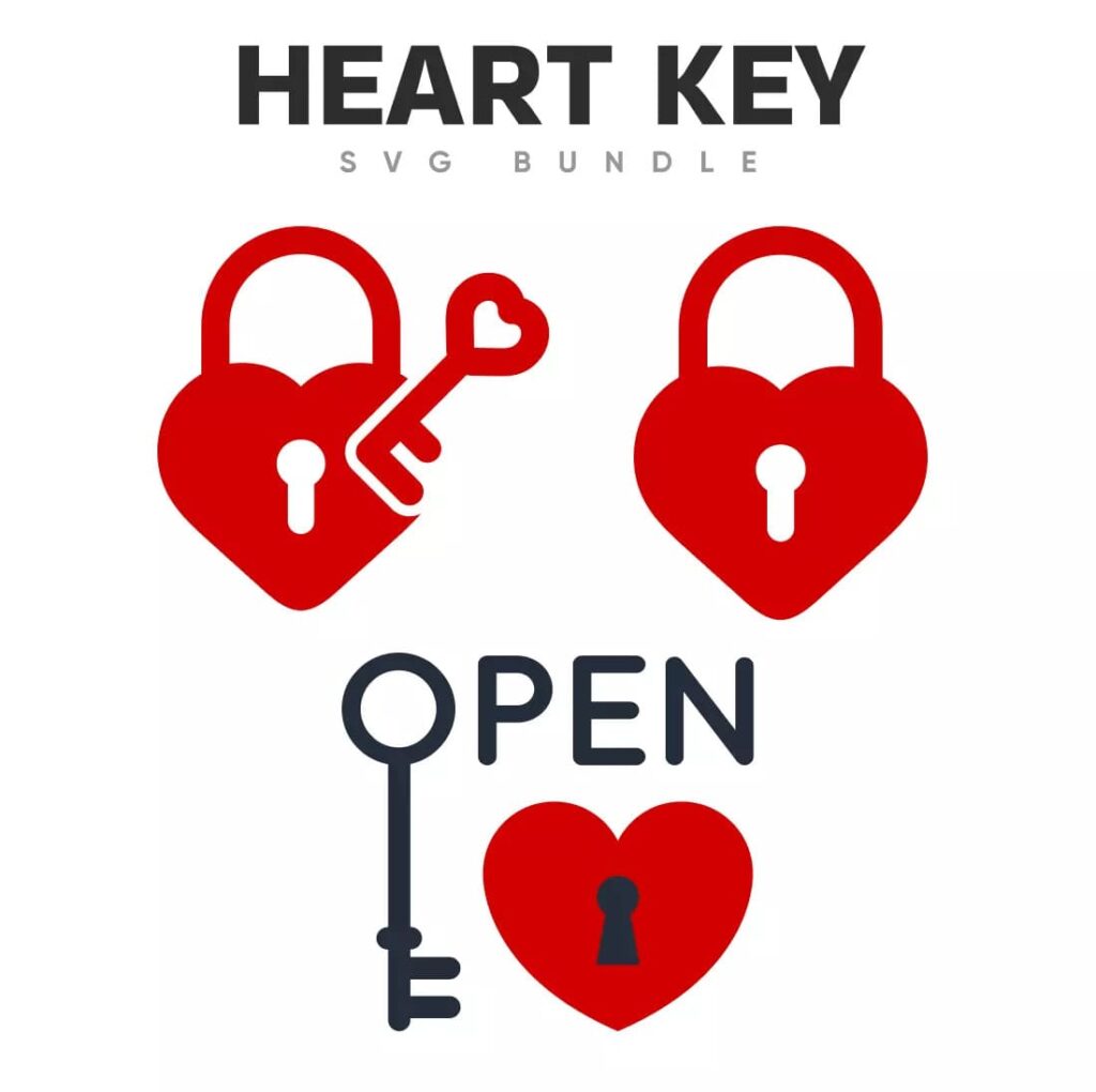 Jumbo Key SVG Bundle – MasterBundles