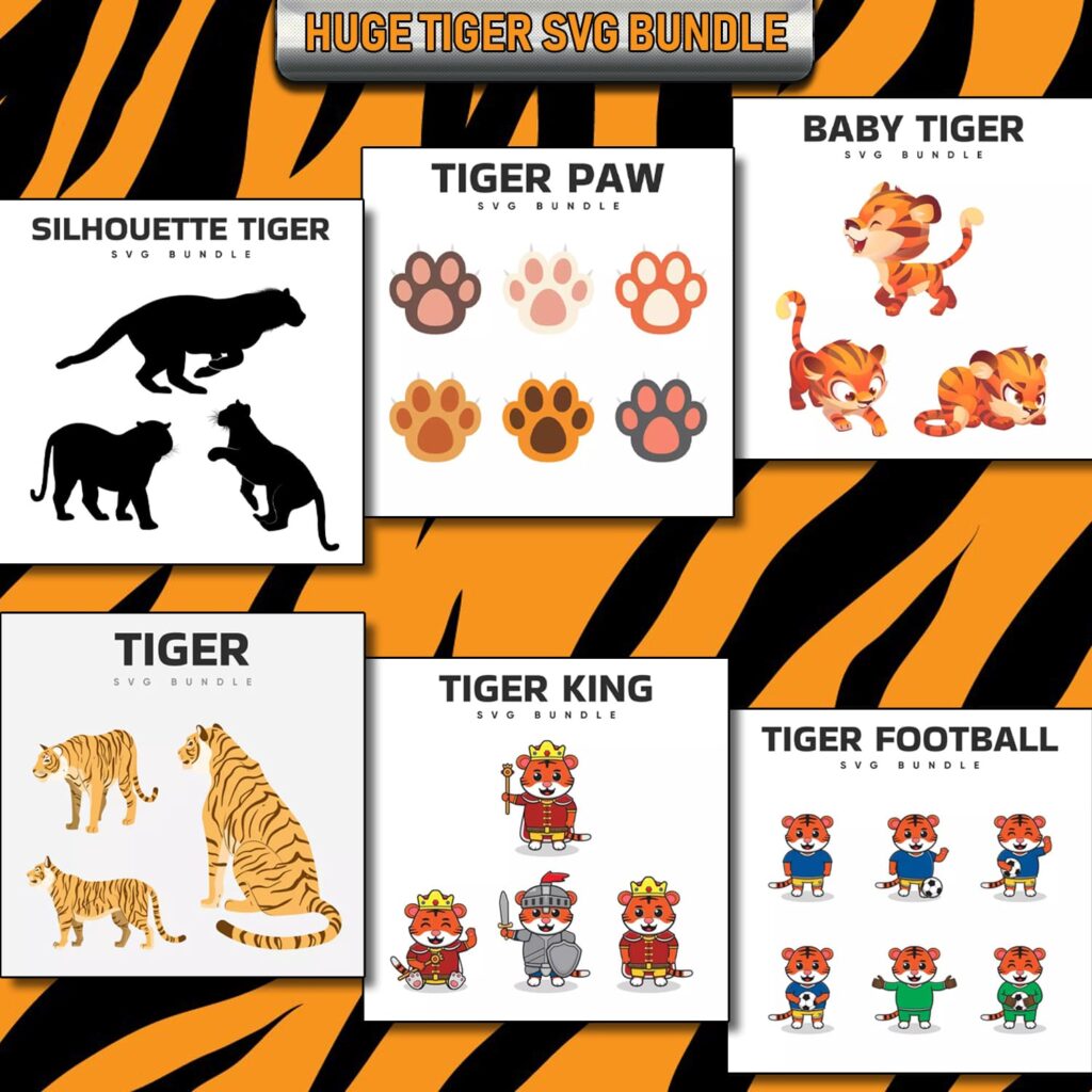 Tiger Paw SVG – MasterBundles