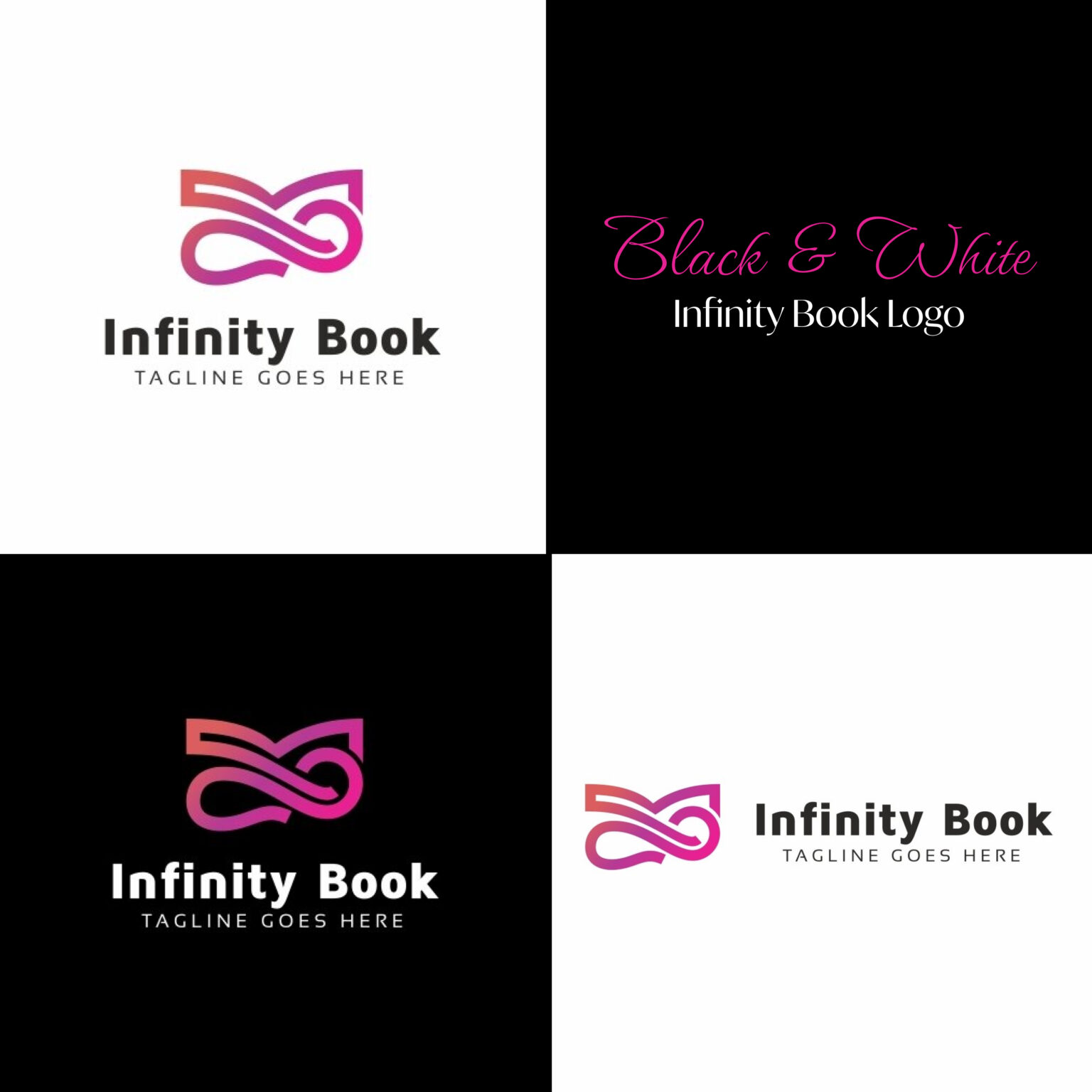 Infinity Book Logo – MasterBundles