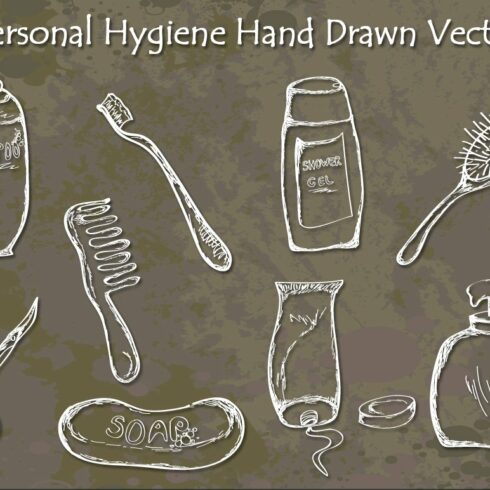 Personal Hygiene Bathroom Vectors | MasterBundles