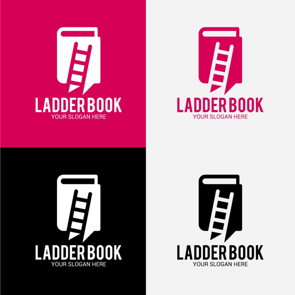 Ladder Book Logo – MasterBundles